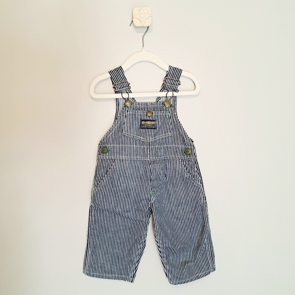 OshKosh B'gosh | Bottoms | Pin Stripe Overalls | Poshmark